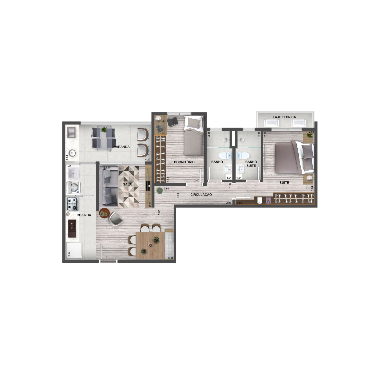 Como escolher a metragem do apartamento – Blog da Ergil